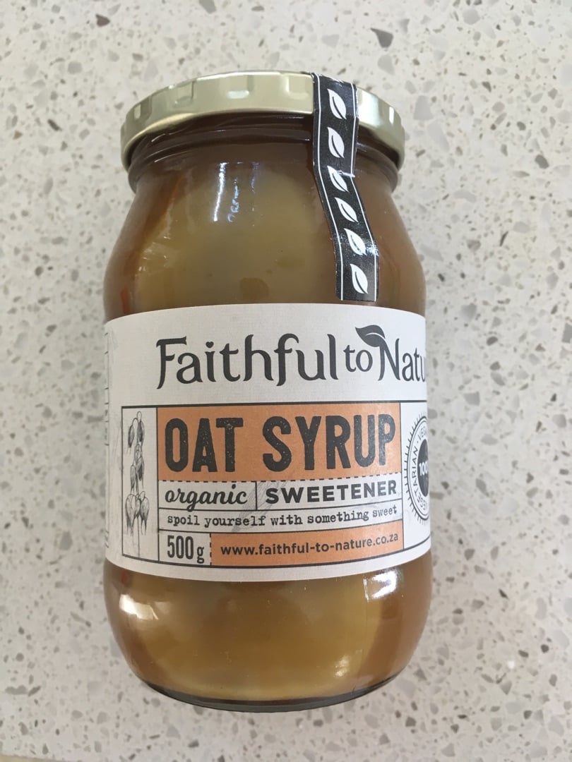 Oat Syrup from Faithful to Nature - Vegan Product Reviews & Ratings ...