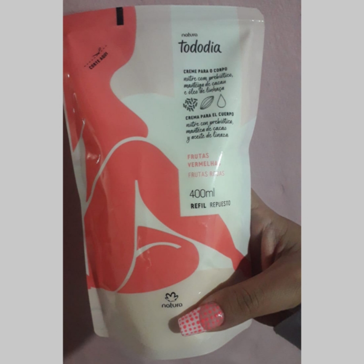 Crema hidratante frutas rojas from Natura - Vegan Product Reviews ...