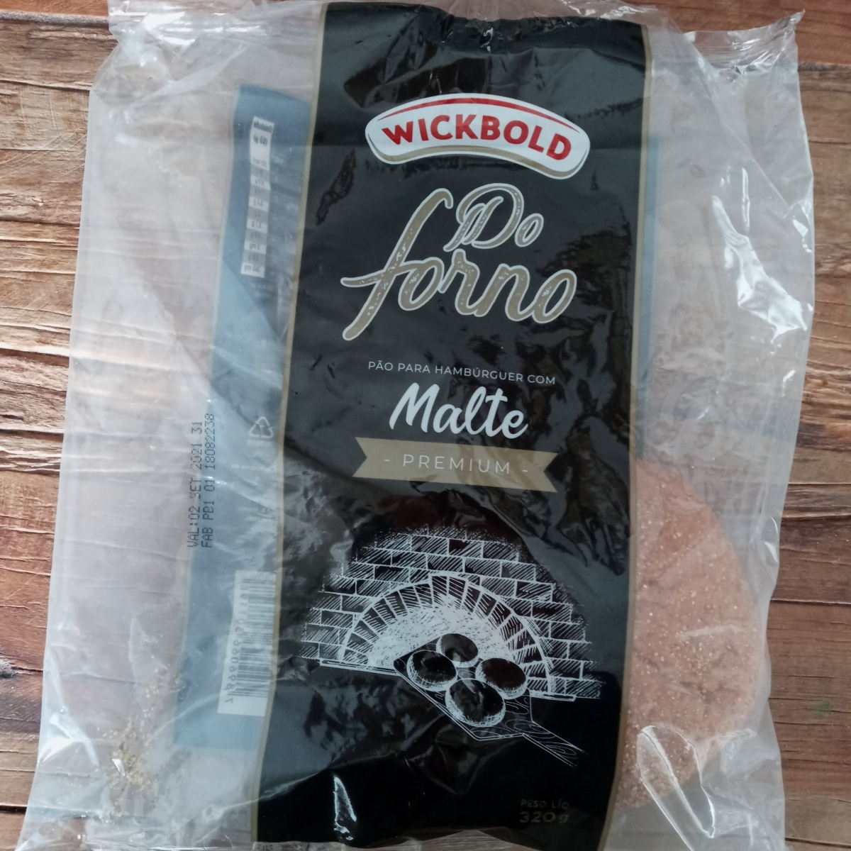 Pão para hamburguer com malte premium WICKBOLD from Wickbold - Vegan ...