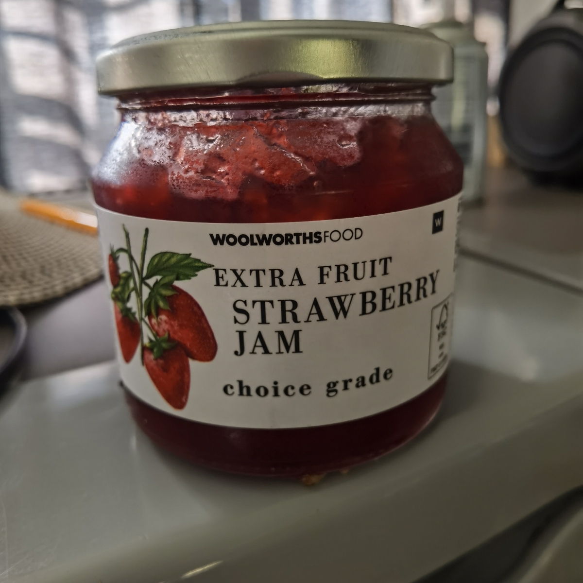 Extra fruit strawberry jam from Woolworths Food - Vegan Product Reviews ...