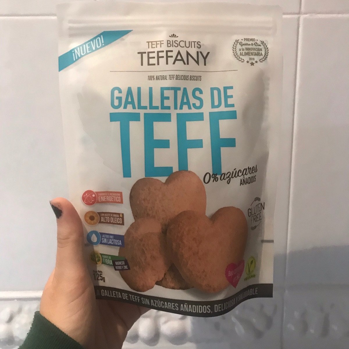 Galletas de Teff (0 azúcares) from teffany - Vegan Product Reviews ...