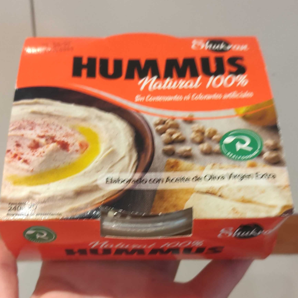 Humus from Realfooding - Vegan Product Reviews & Ratings | abillion