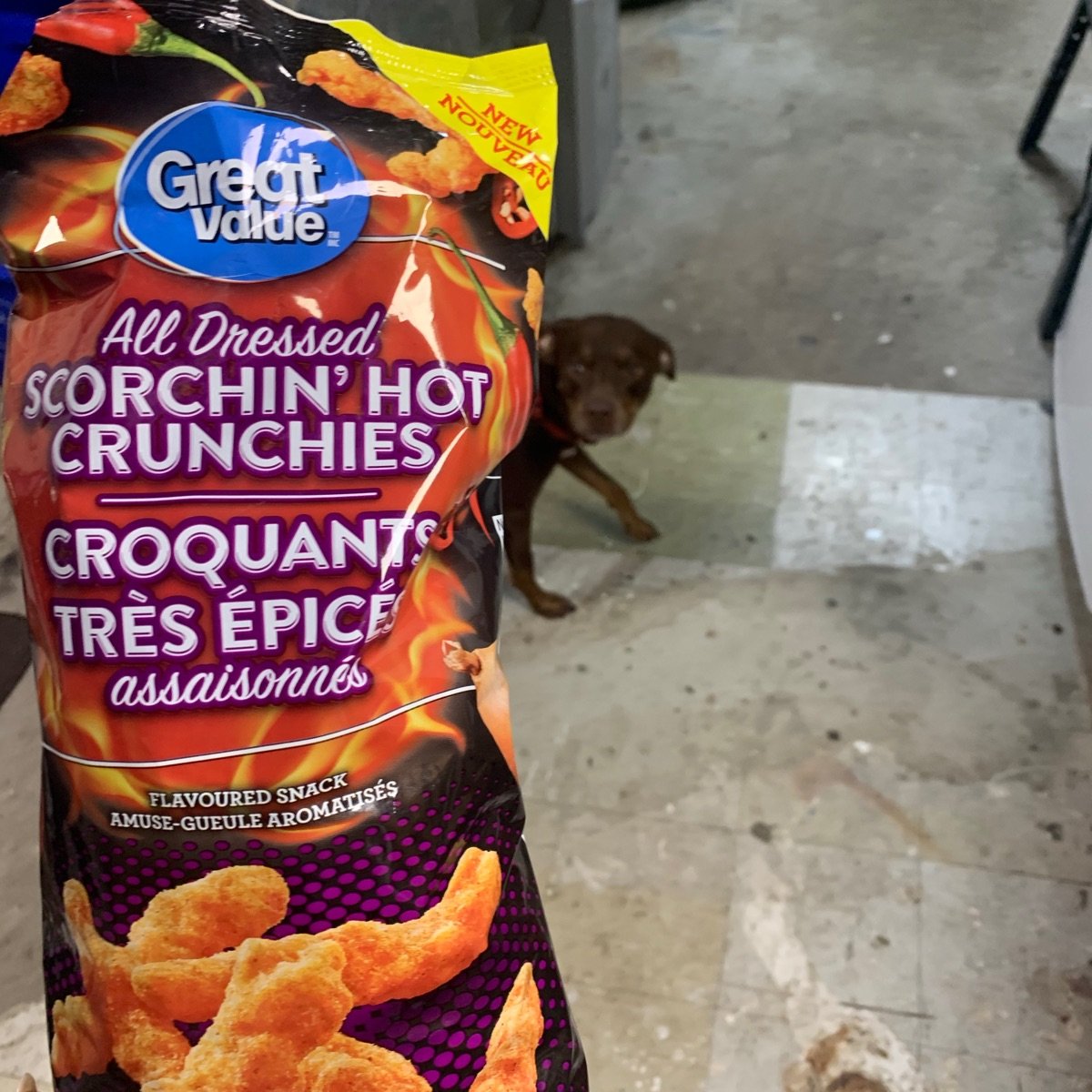 all dressed scorchin’ hot crunchies from Great Value - Vegan Product ...