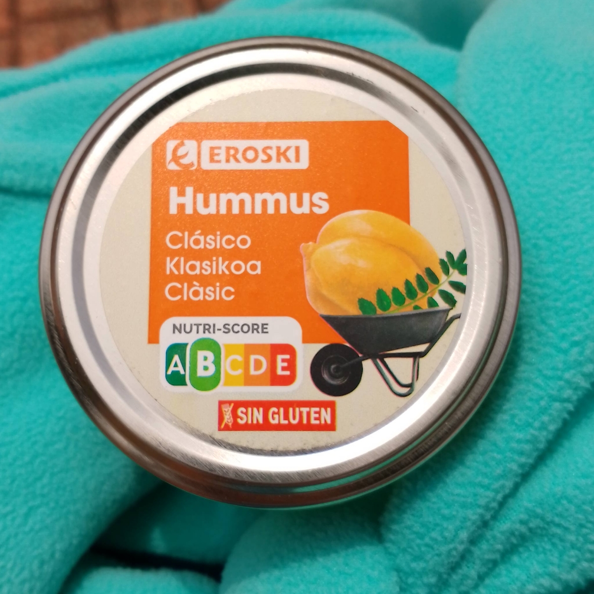 hummus clasico from Eroski - Vegan Product Reviews & Ratings | abillion