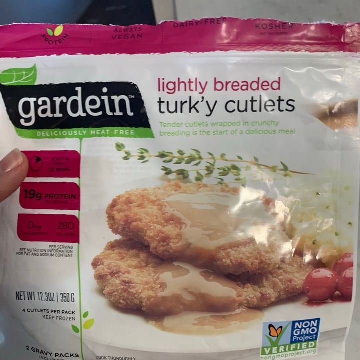Gardein Lightly Breaded Turky Cutlets Review | abillion