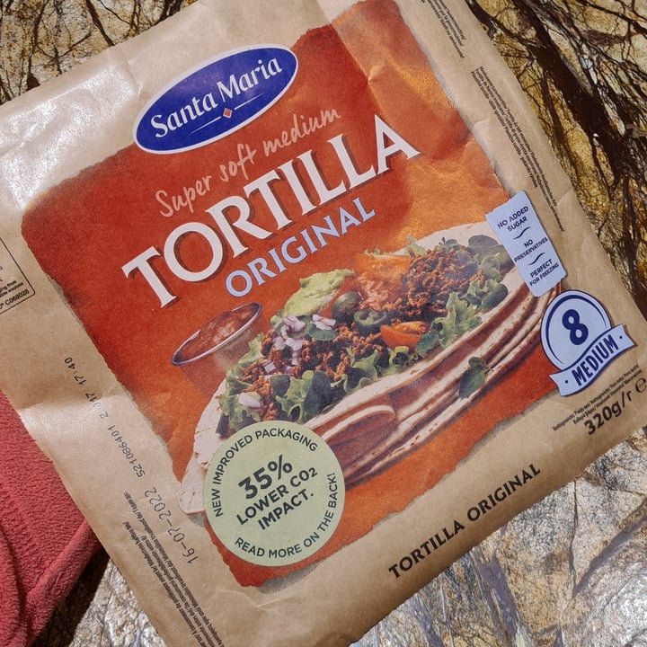 Santa María Super Soft Medium Tortilla Original Review | abillion