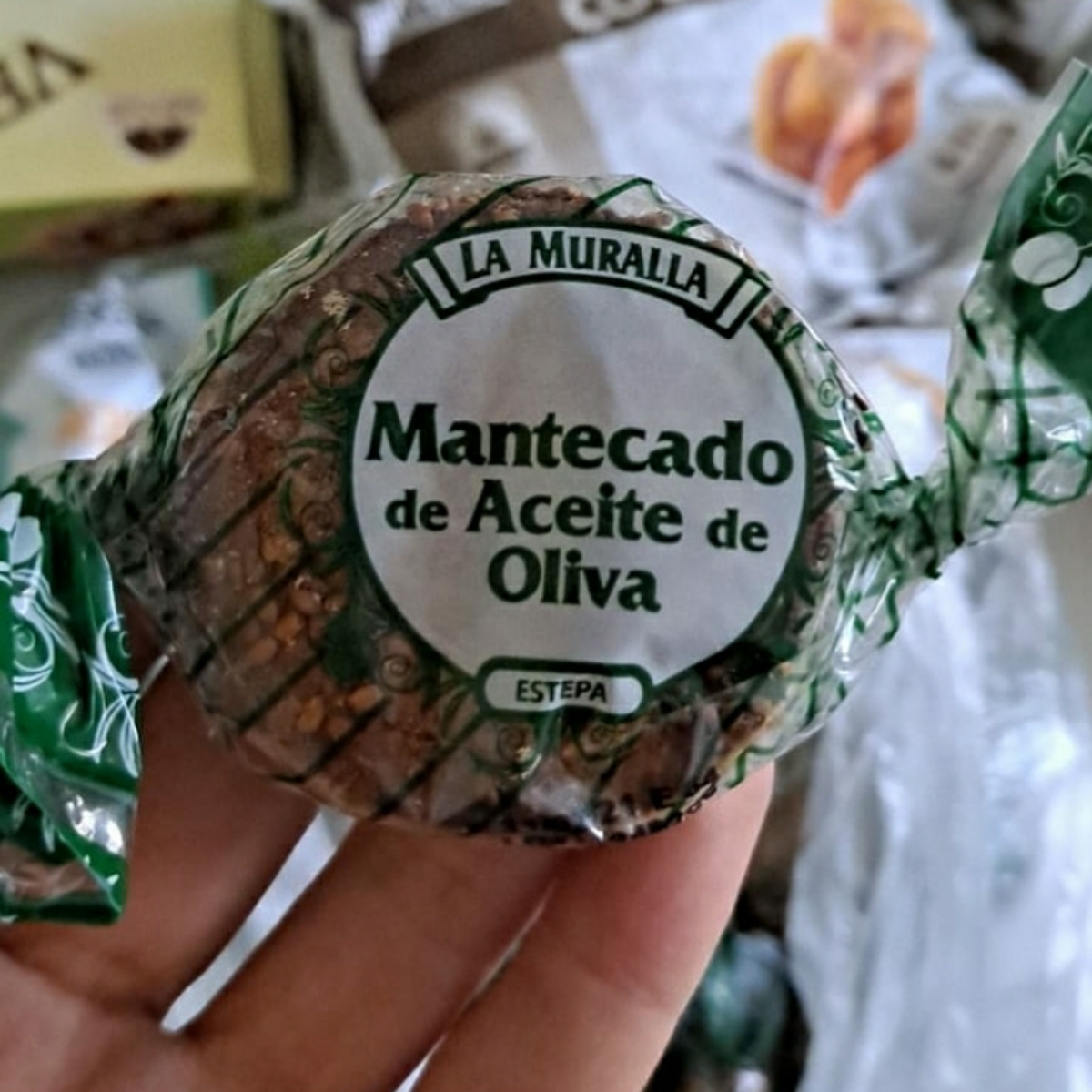 Mantecado De Aceite De Oliva from La Muralla - Vegan Product Reviews ...