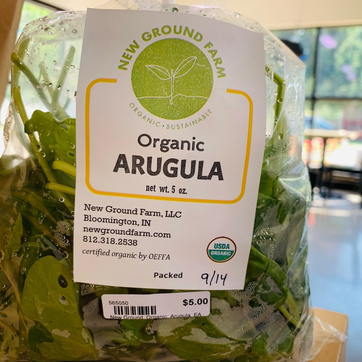 Arugula from New Ground Farm - Vegan Product Reviews & Ratings | abillion