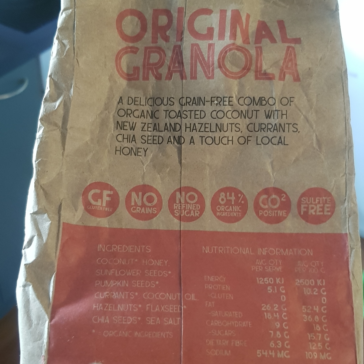 Original Granola from yum - Vegan Product Reviews & Ratings | abillion