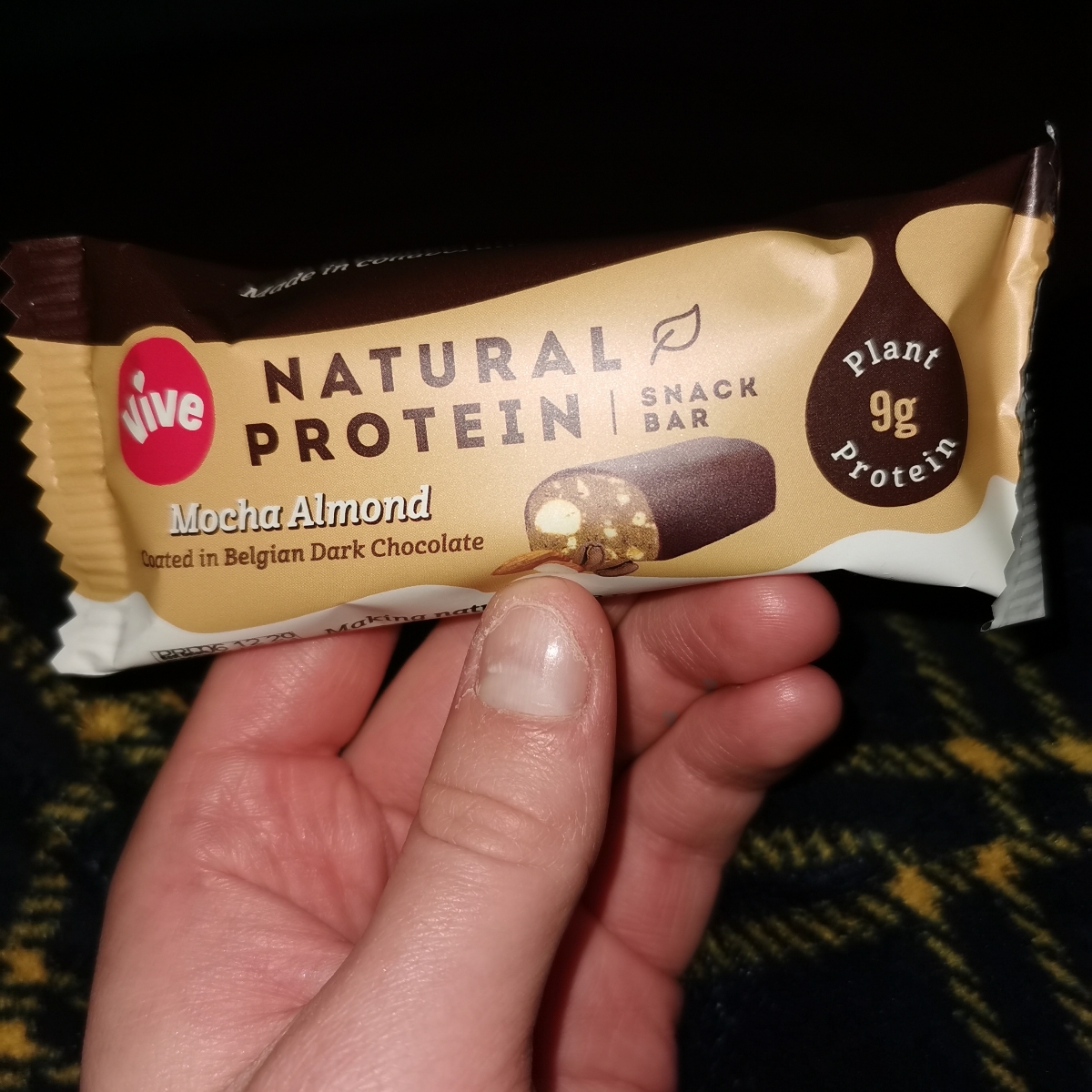 Mocha Almond Protein bar from Vive - Vegan Product Reviews & Ratings ...