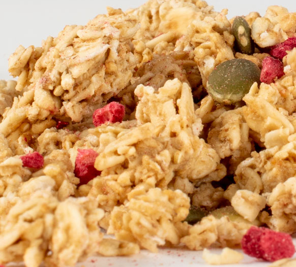 Granola raspberry from Risenta - Vegan Product Reviews & Ratings | abillion