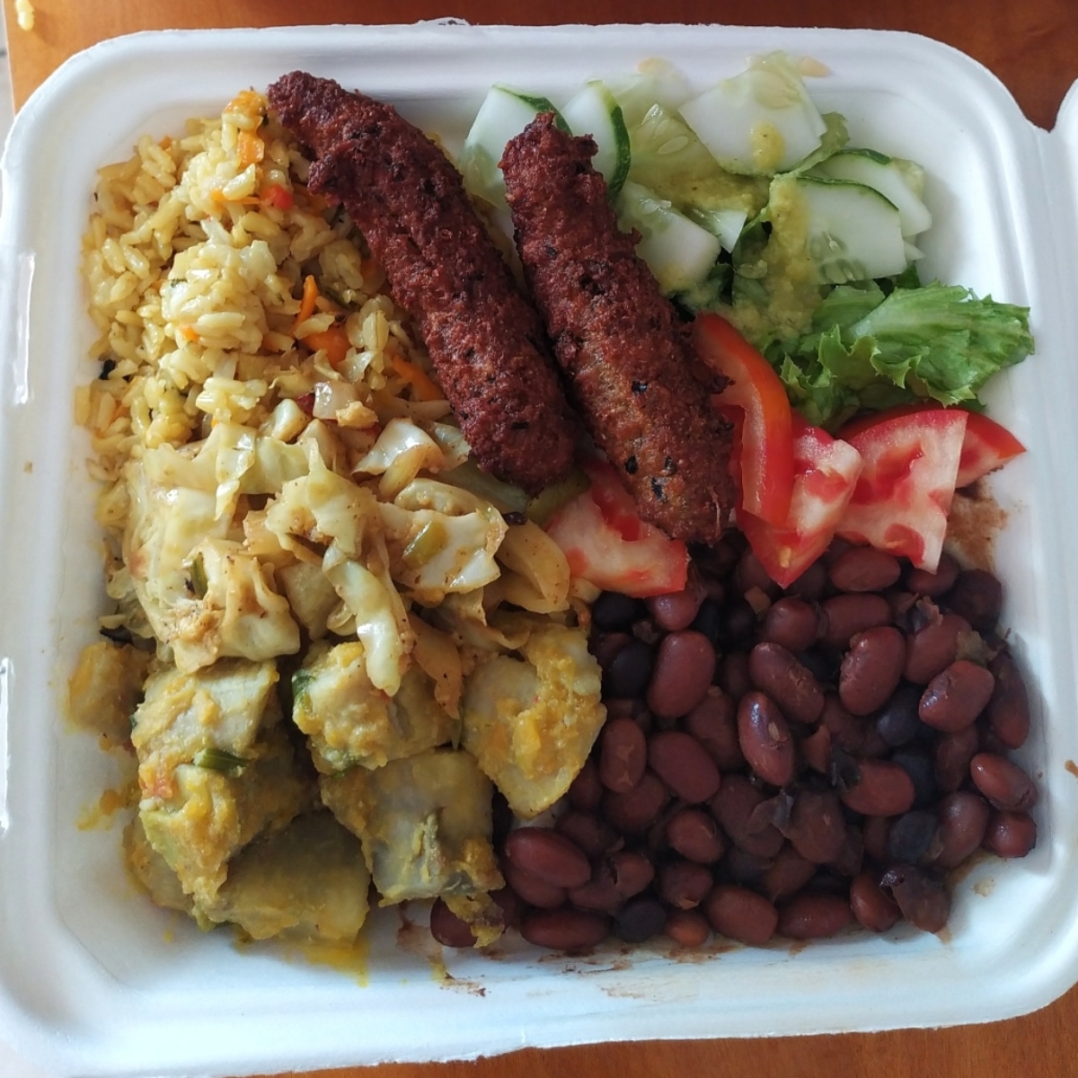 Local Dominican Vegan Lunch at Starline Ital Kitchen, Roseau - Vegan ...