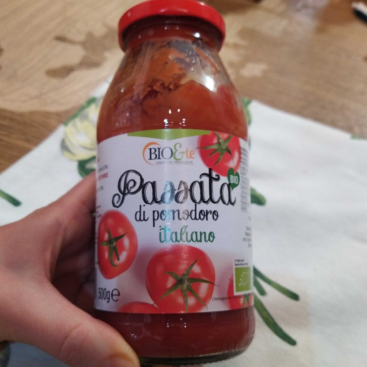 Passata Bio Di Pomodoro Italiano from Bio&te - Vegan Product Reviews ...