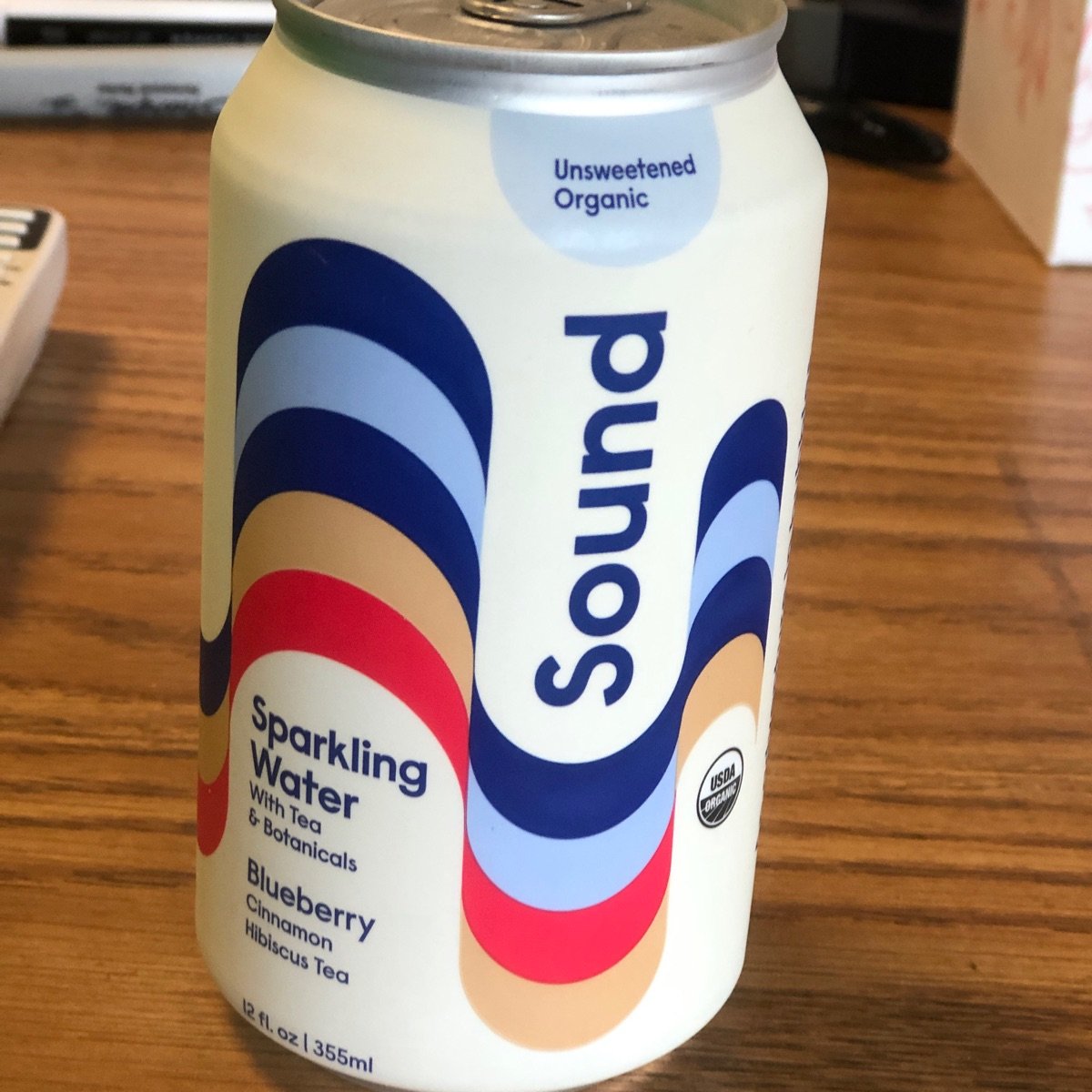 Sparkling Blueberry Hibiscus Cinnamon Water from sound sparkling water - Vegan Product Reviews ...