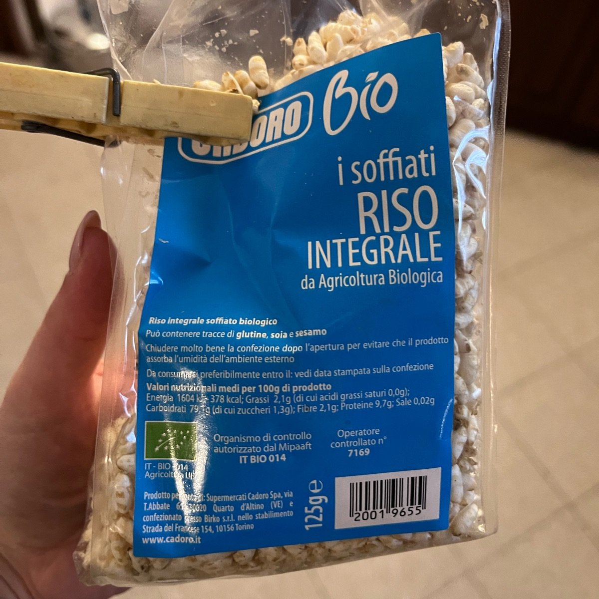 riso soffiato integrale from Cadoro - Vegan Product Reviews & Ratings | abillion