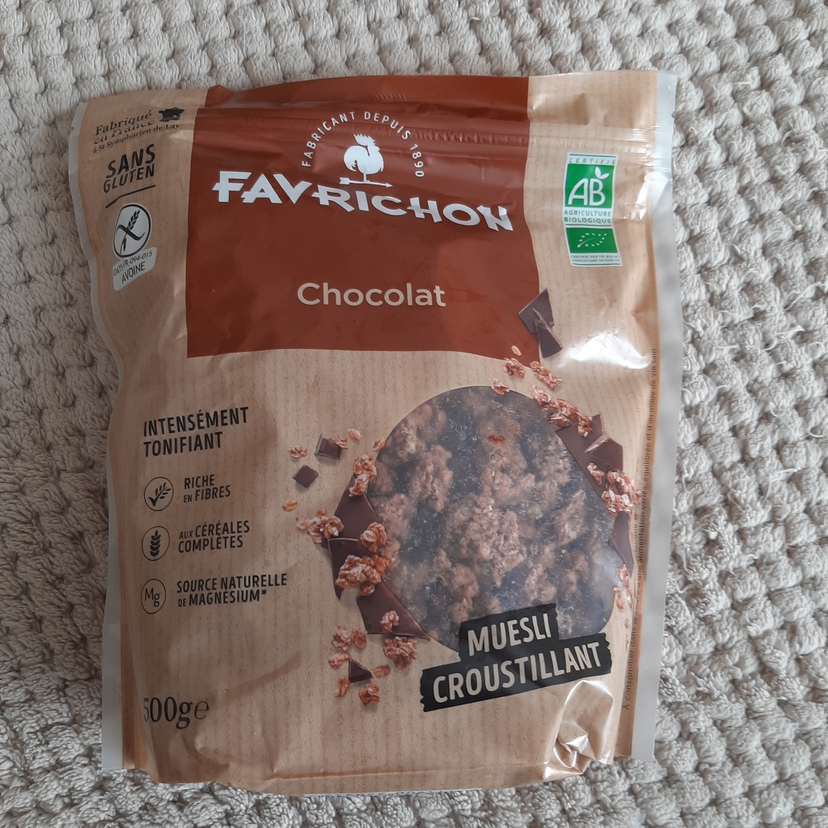 Muesli croustillant chocolat from Favrichon - Vegan Product Reviews ...