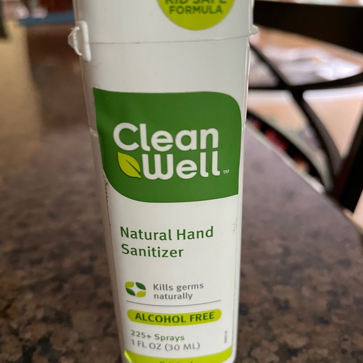 Natural hand sanitizer alcohol-free from CleanWell - Vegan Product ...
