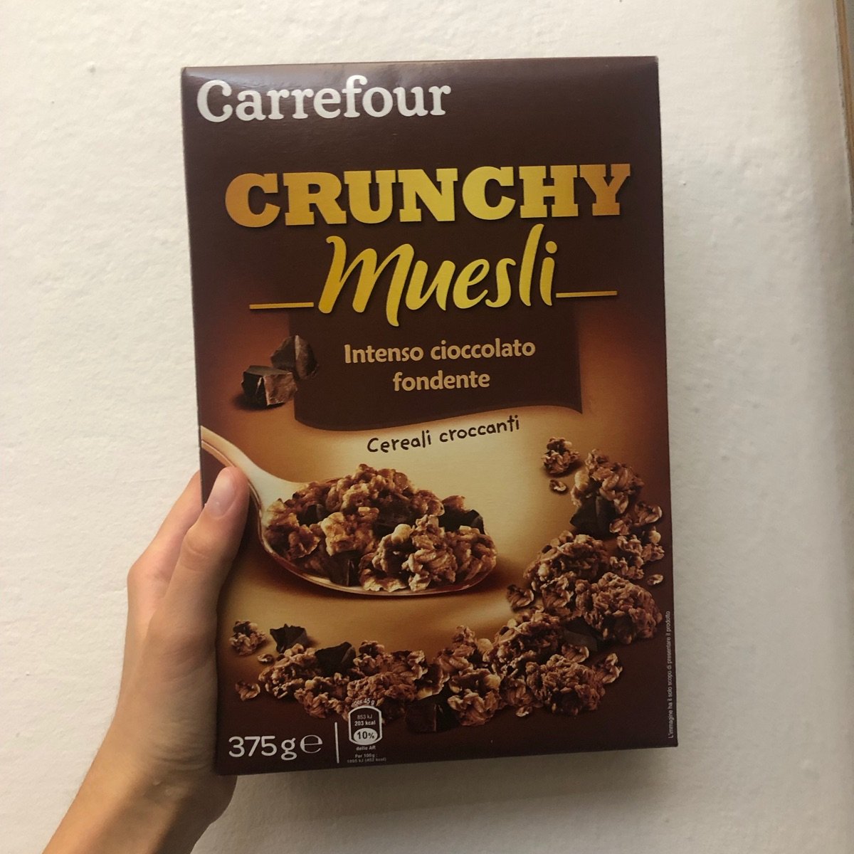 Crunchy Muesli Fondente from Carrefour - Vegan Product Reviews ...