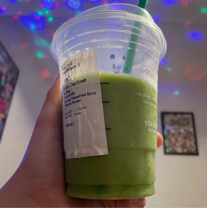 Starbucks Matcha green tea cream frapuccino Review | abillion