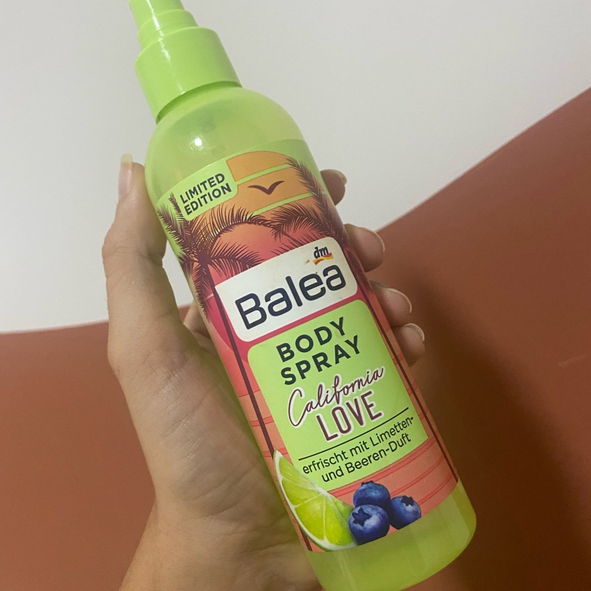 Body spray california love from Balea - Vegan Product Reviews & Ratings ...