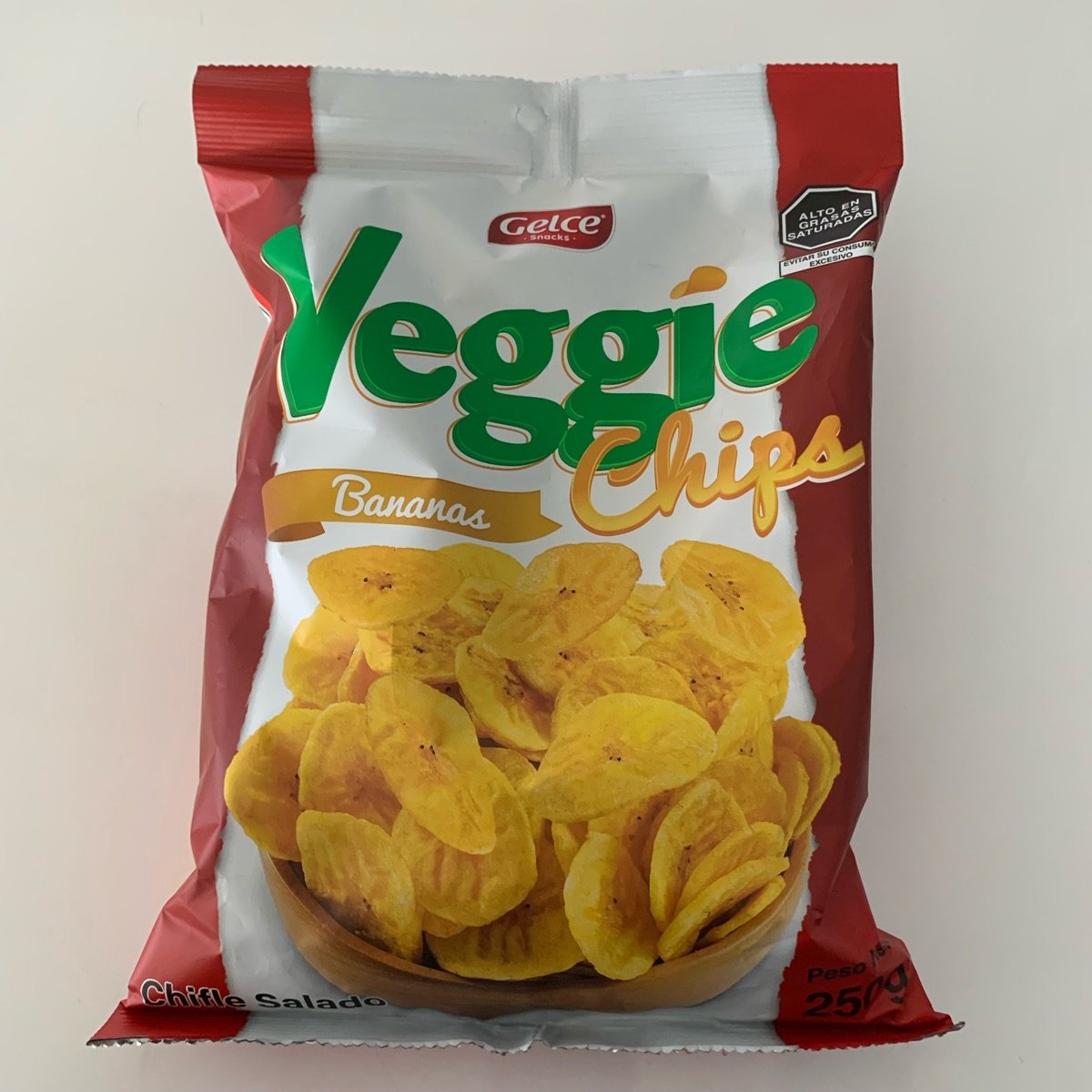 Reseñas de Veggie Chips Bananas por Gelce | abillion