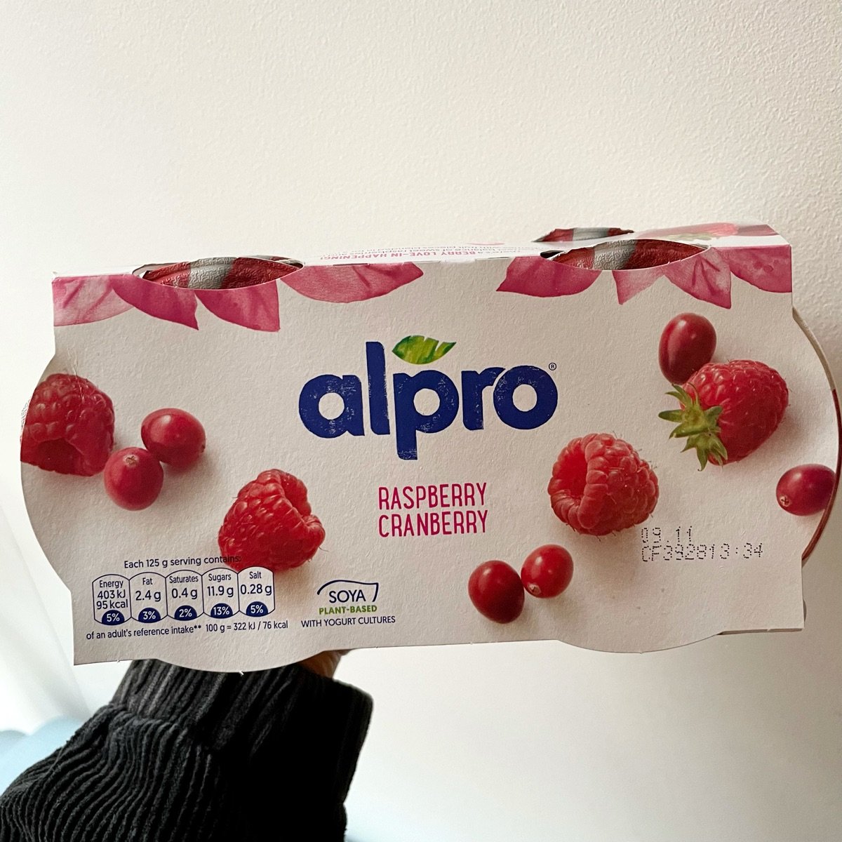 Raspberry Cranberry Yogurt from Alpro - Vegan Product Reviews & Ratings ...