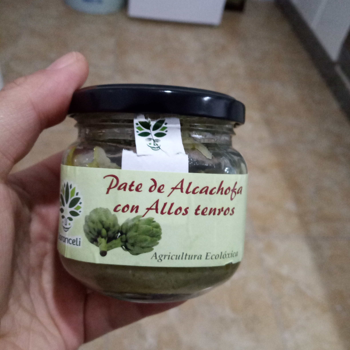 Paté De Alcachofa Con Allos Tenros from Baronceli - Vegan Product ...