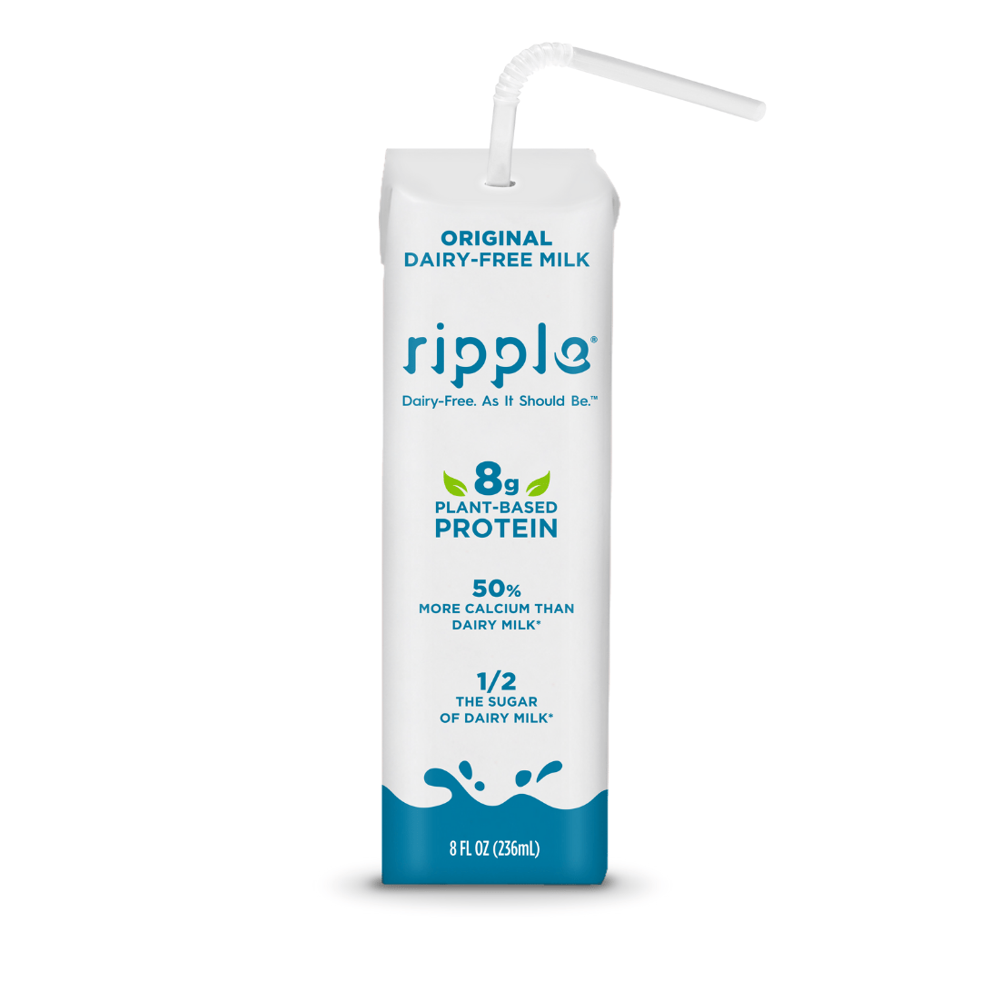 Original Plant-Based On-The-Go Milk from Ripple Foods - Vegan Product ...