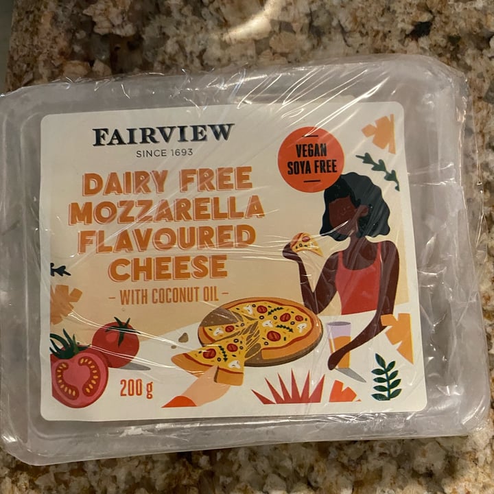 Fairview Dairy Free Mozzarella flavoured cheese Review | abillion