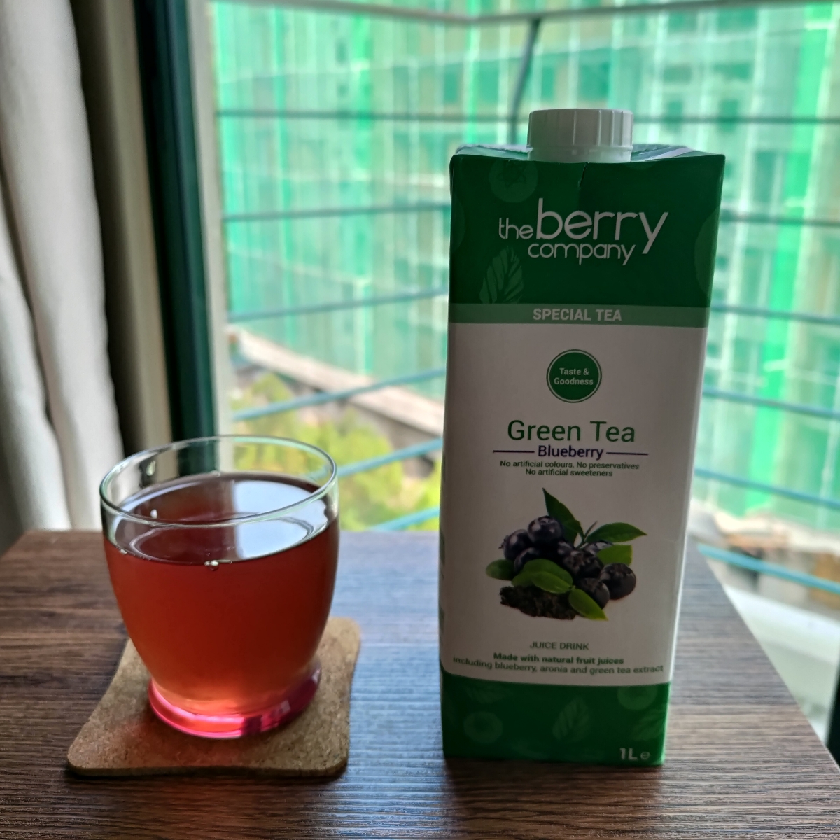 Green Tea - Blueberry from The berry company - Vegan Product Reviews ...