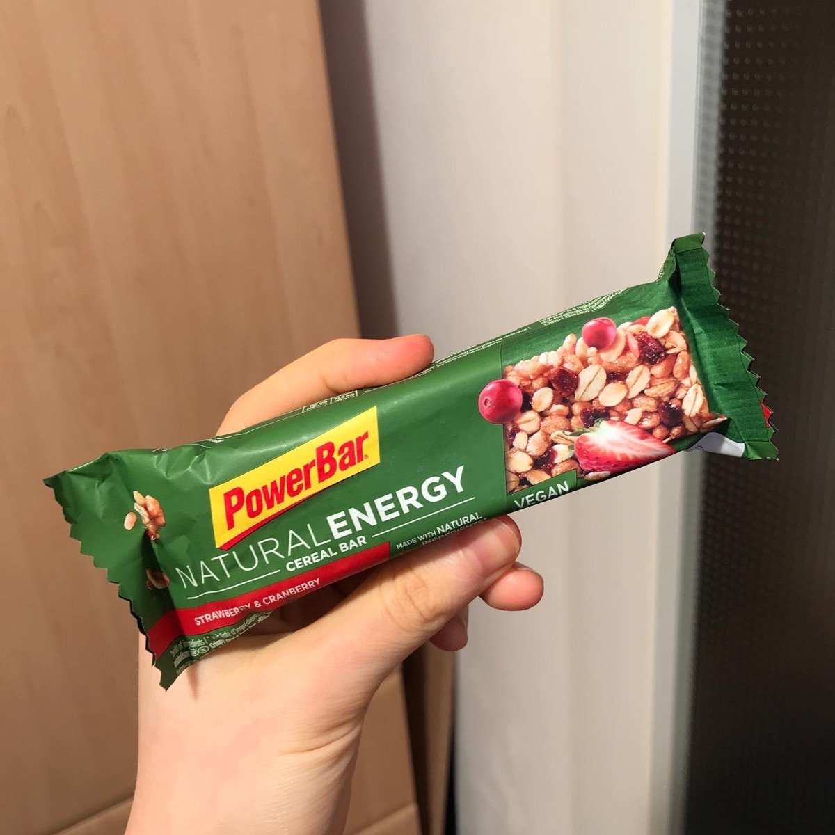 natural energy cranberry from Power bar - Vegan Product Reviews ...