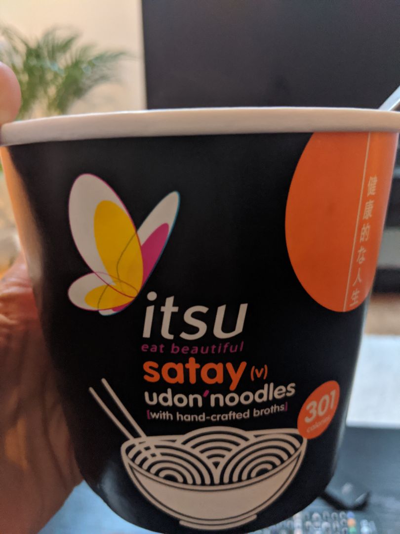 Satay Udon Noodles from itsu - Vegan Product Reviews & Ratings | abillion