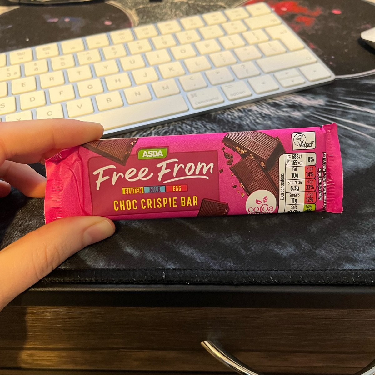 Choc crispie bar from Asda Free From - Vegan Product Reviews & Ratings ...