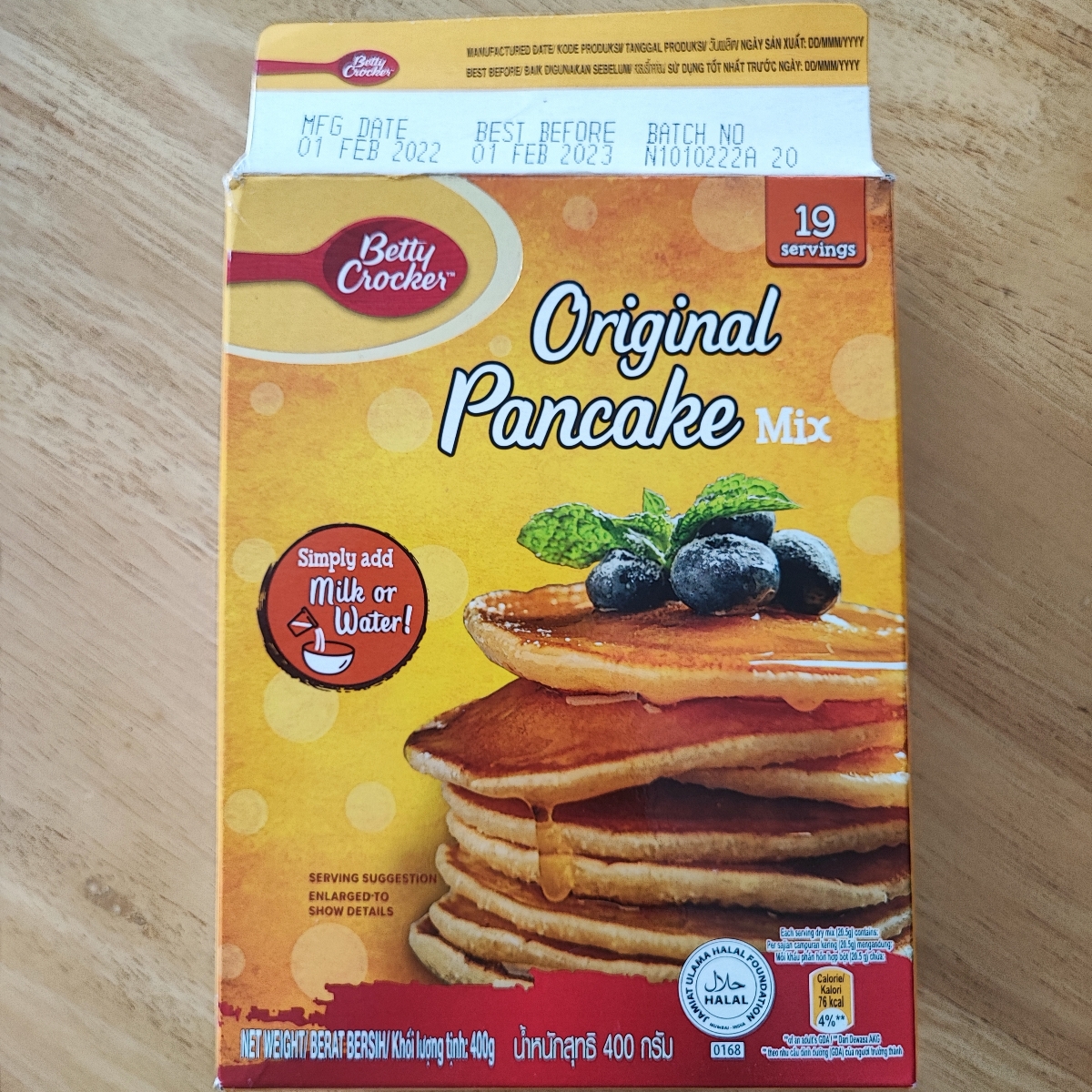 Original Pancake Mix from Betty Crocker - Vegan Product Reviews ...