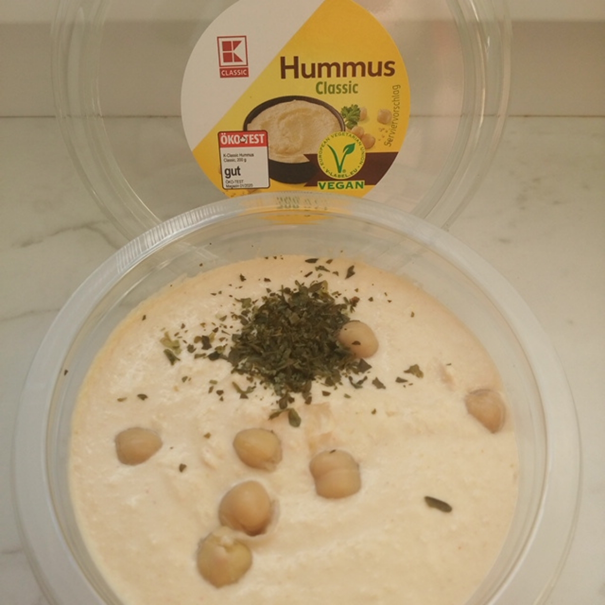 Hummus clasic from K-Classic - Vegan Product Reviews & Ratings | abillion