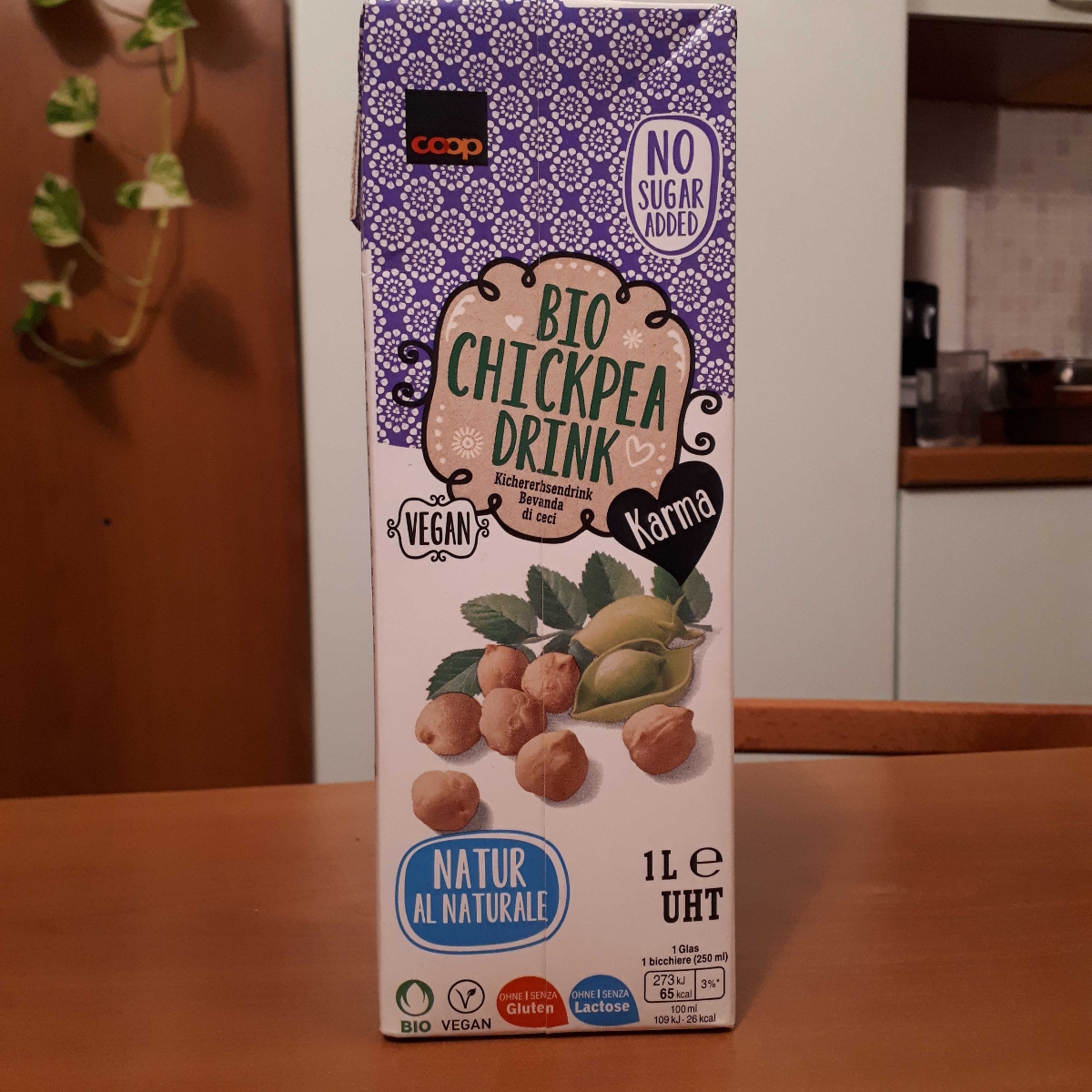 Bio Chickpeas milk from Karma - Vegan Product Reviews & Ratings | abillion