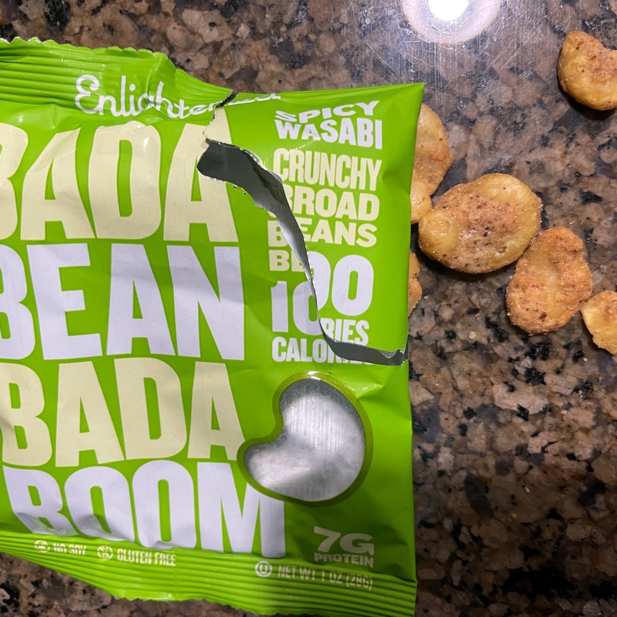 Bada Bean Bada Boom Spicy Wasabi from Bada Bean Snacks - Vegan Product ...