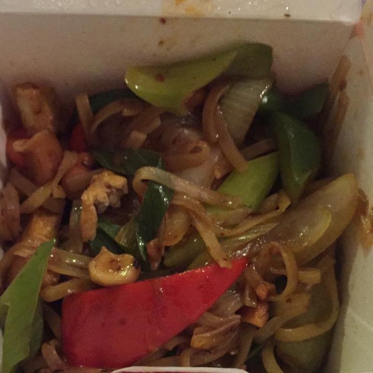 514 roasted chilli paste and cashew nut noodles at Simply Asia ...