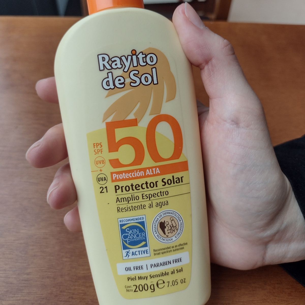 Filtro solar FPS 50 UVA 21 from Rayito de Sol - Vegan Product Reviews ...