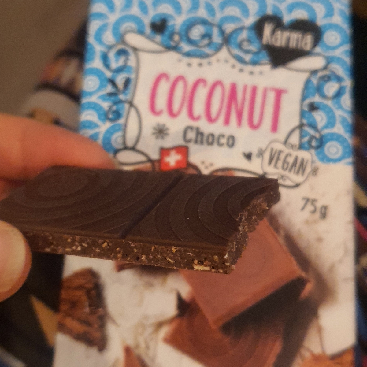Karma Chocolate Bar with Coconut from Karma - Vegan Product Reviews ...