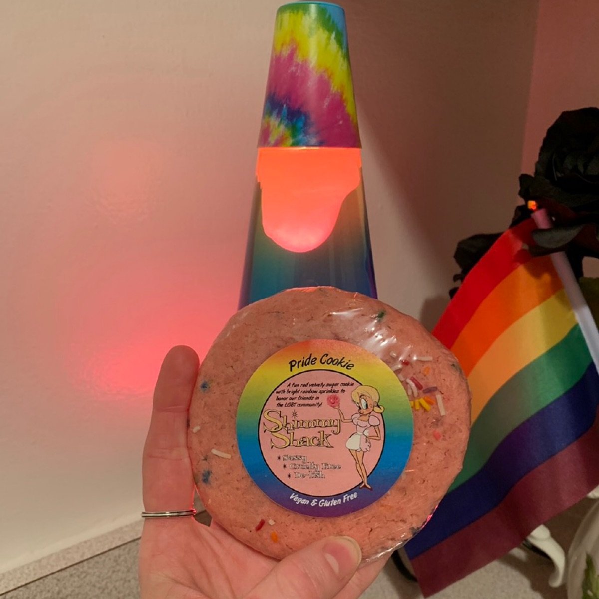 Pride Cookie from Shimmy Shack - Vegan Product Reviews & Ratings | abillion