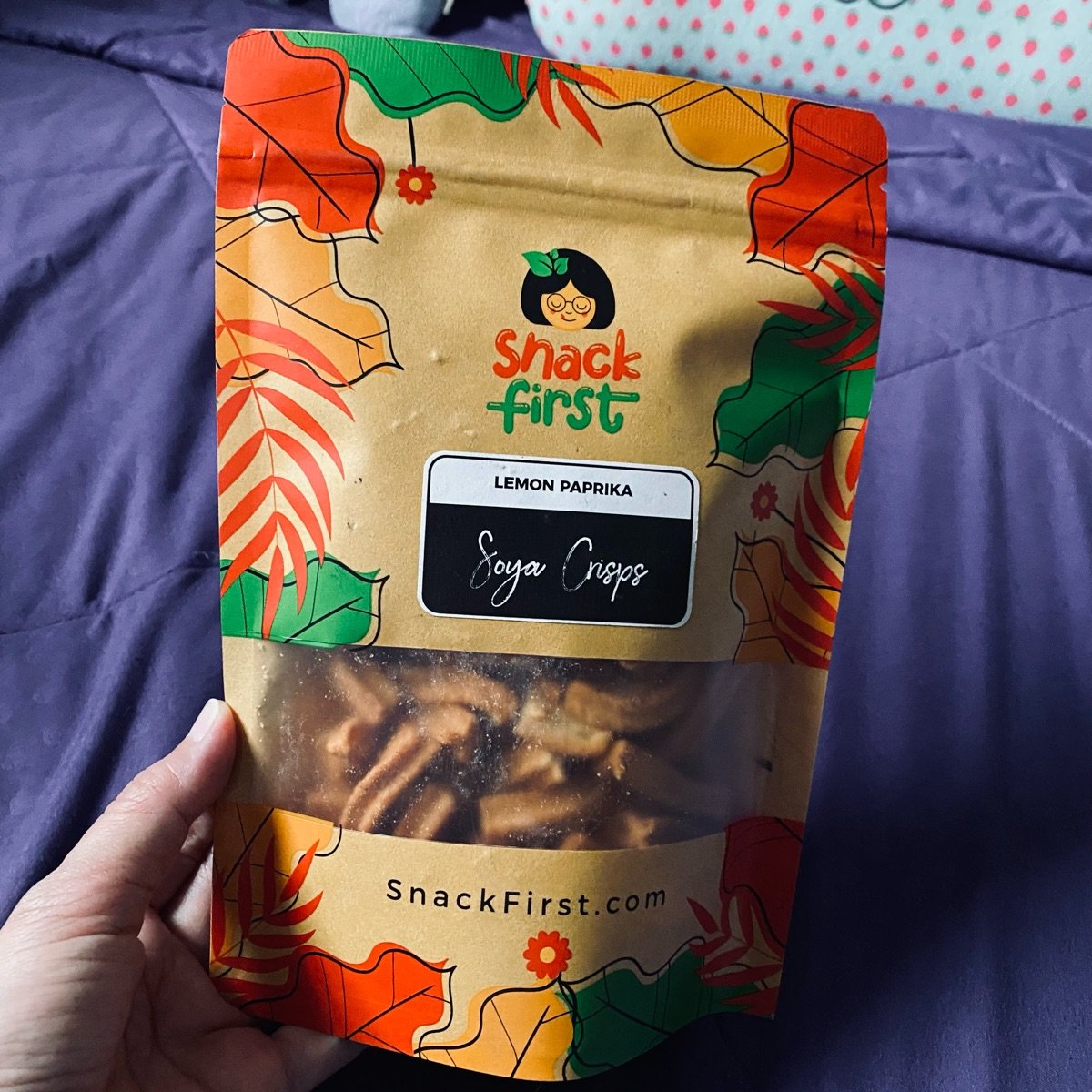 Soya Crisps (Lemon Paprika) from Snack First - Vegan Product Reviews ...