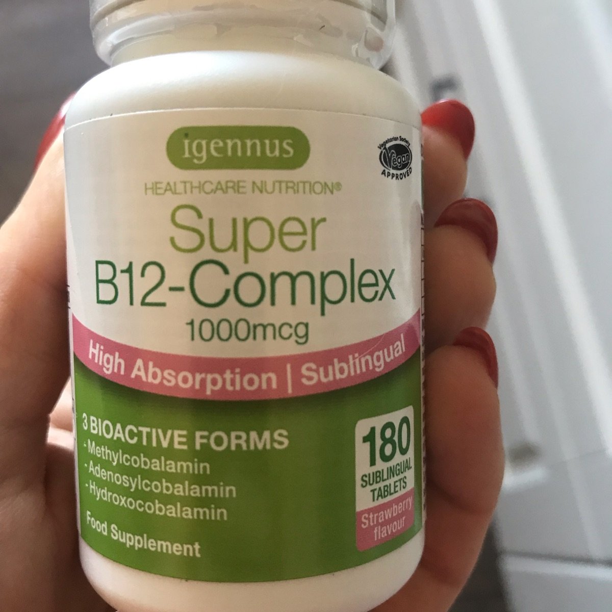 Super B12-Complex 1000mcg from Igennus - Vegan Product Reviews ...