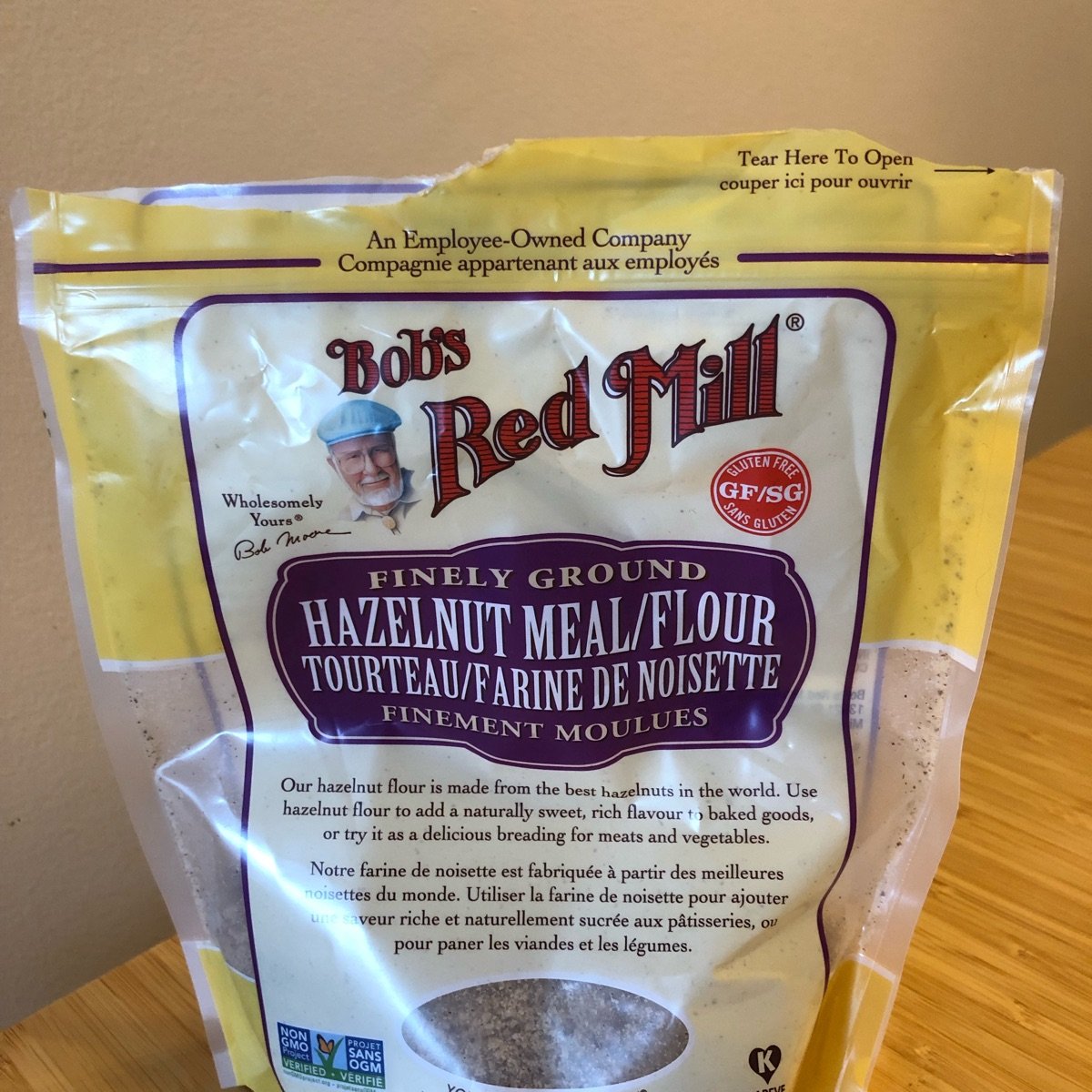 Finely ground hazelnut meal/flour from Bob's Red Mill - Vegan Product ...