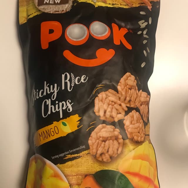 Sticky rice chips mango from Pook - Vegan Product Reviews & Ratings ...