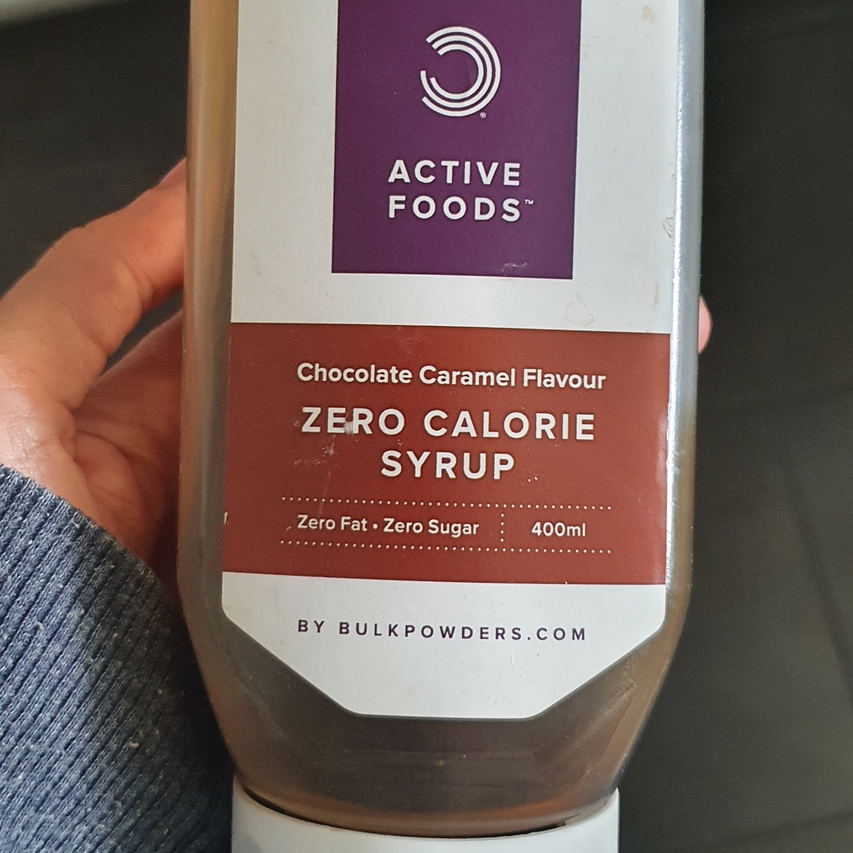 Chocolate Caramel Flavour Zero Calorie Syrup from Active foods - Vegan ...