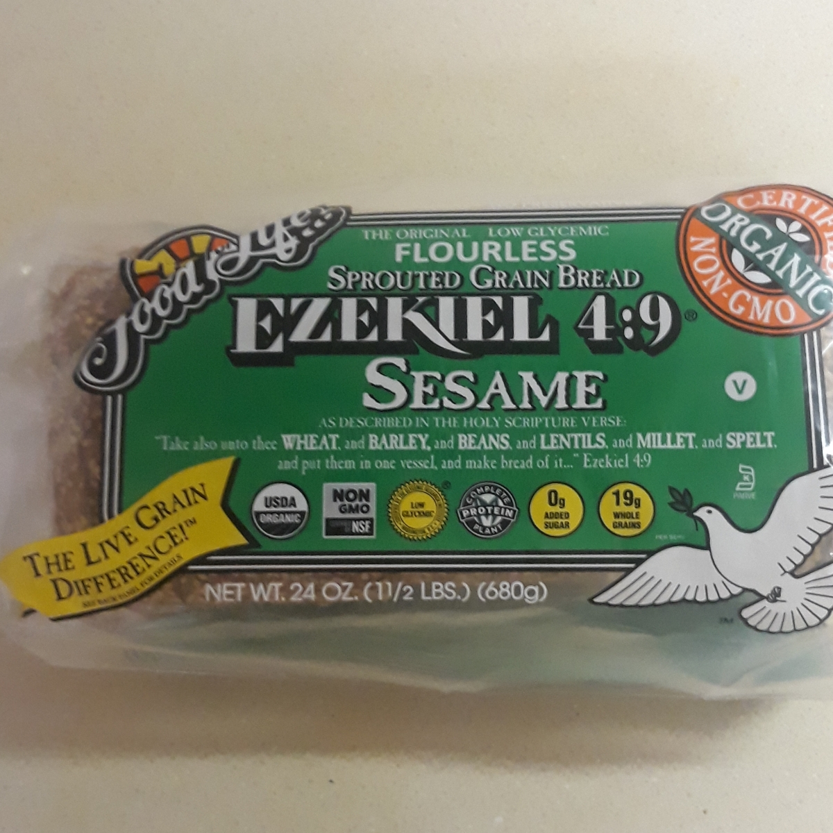 Ezekiel Sesame flourless sprouted grains bread Reviews | abillion