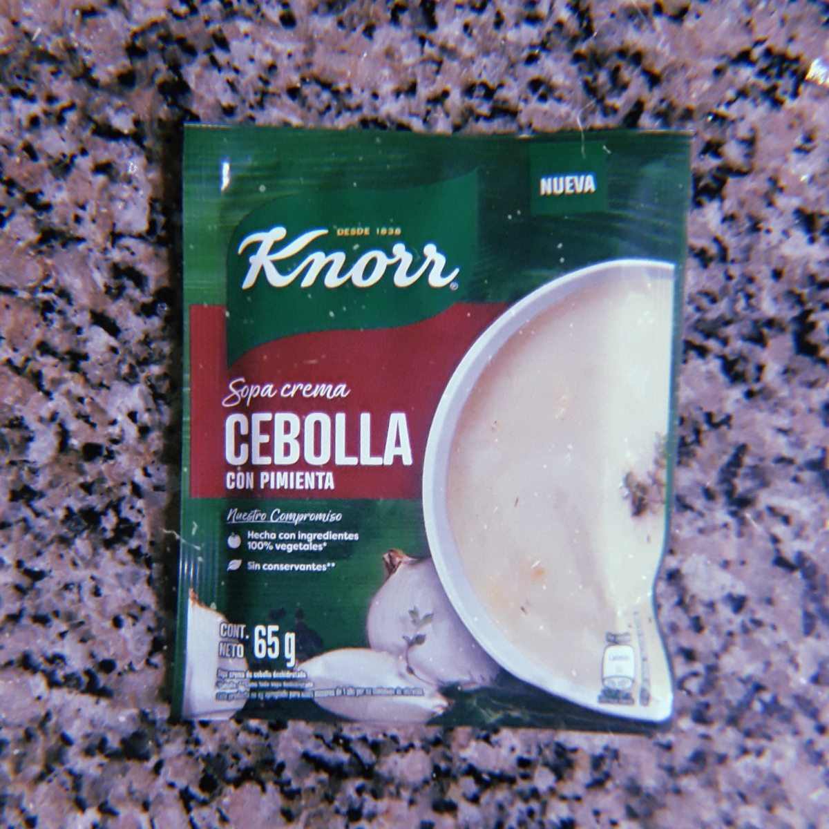 sopa crema cebolla from Knorr - Vegan Product Reviews & Ratings | abillion