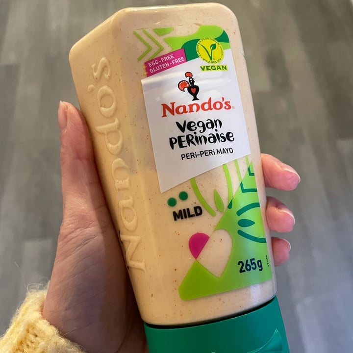 Nando's Vegan Perinaise Peri-Peri Mayo (Mild) Review | abillion