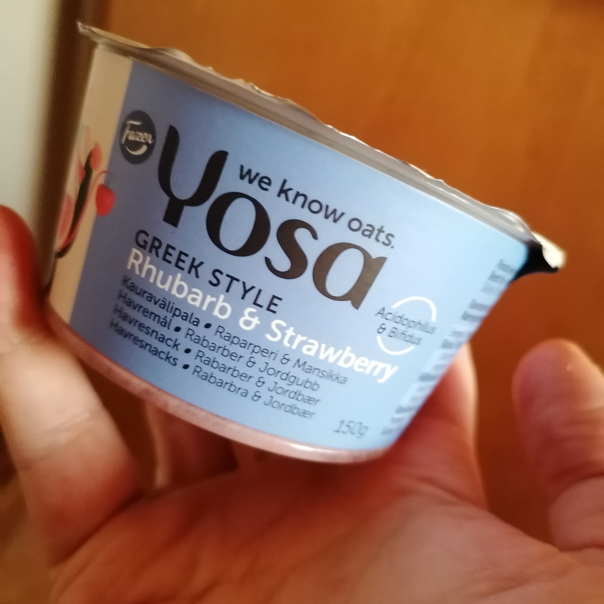 Greek Style Rhubarb & Strawberry from Yosa - Vegan Product Reviews ...